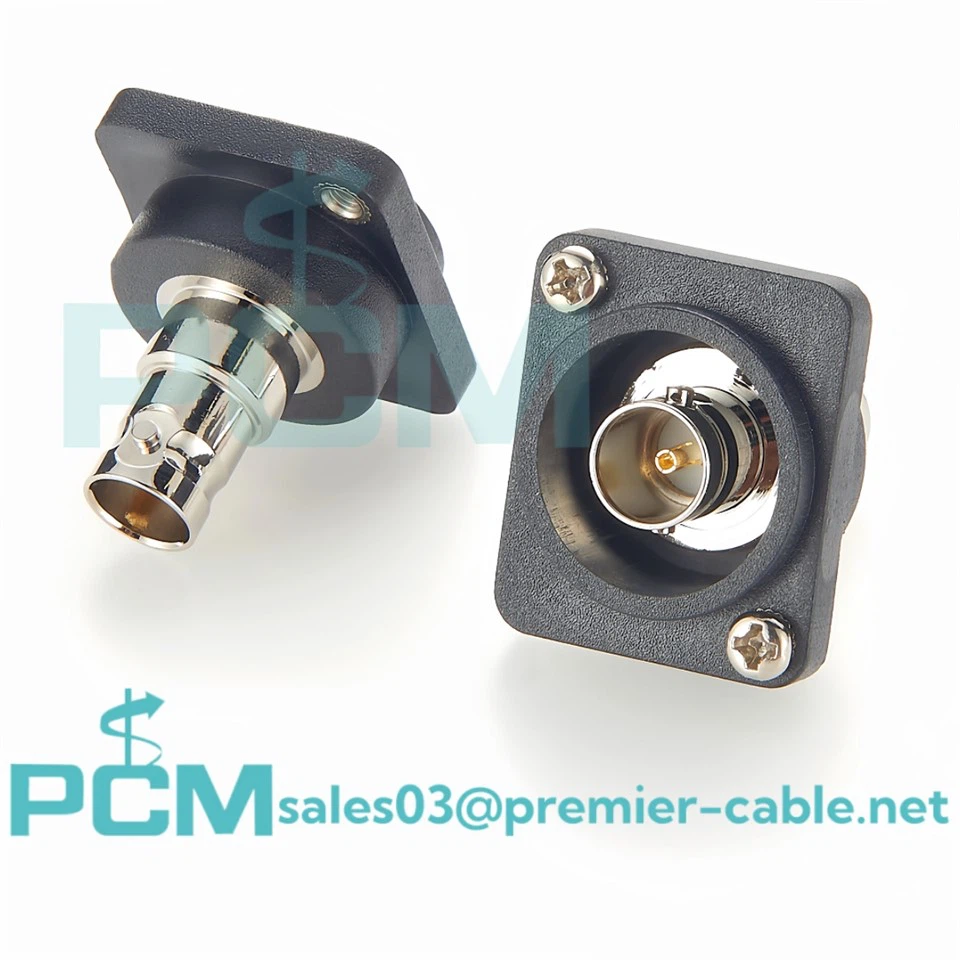 China BNC Female To BNC Female Feed-Through Panel Mount Connector Manufacturers Suppliers Factory